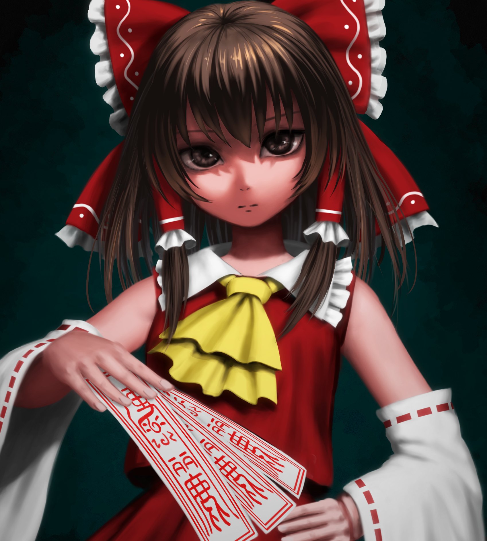 Download Reimu Hakurei Anime Touhou Art