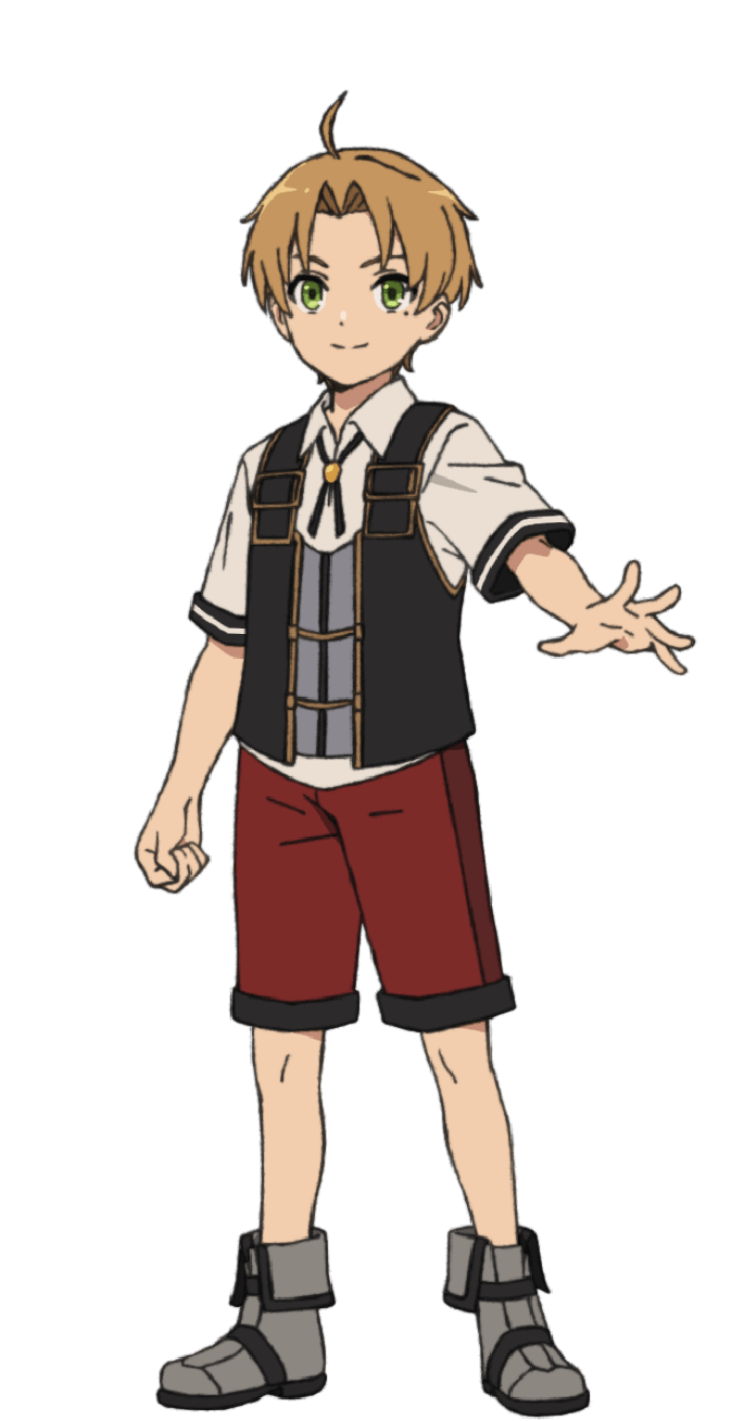 Download Blonde Green Eyes Rudeus Greyrat Anime Mushoku Tensei: Jobless ...