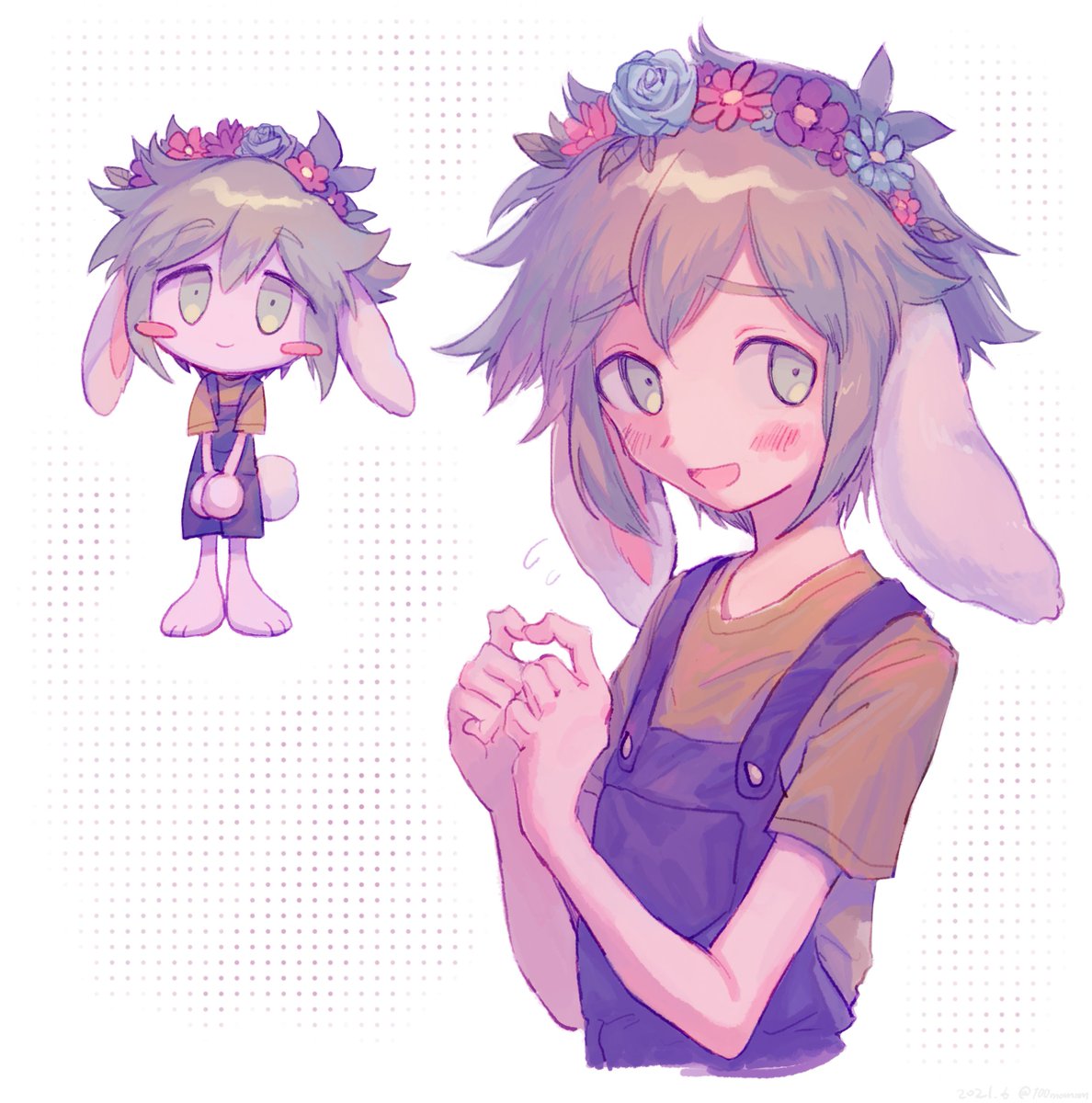 Download Animal Ears Basil (Omori) Video Game OMORI Art