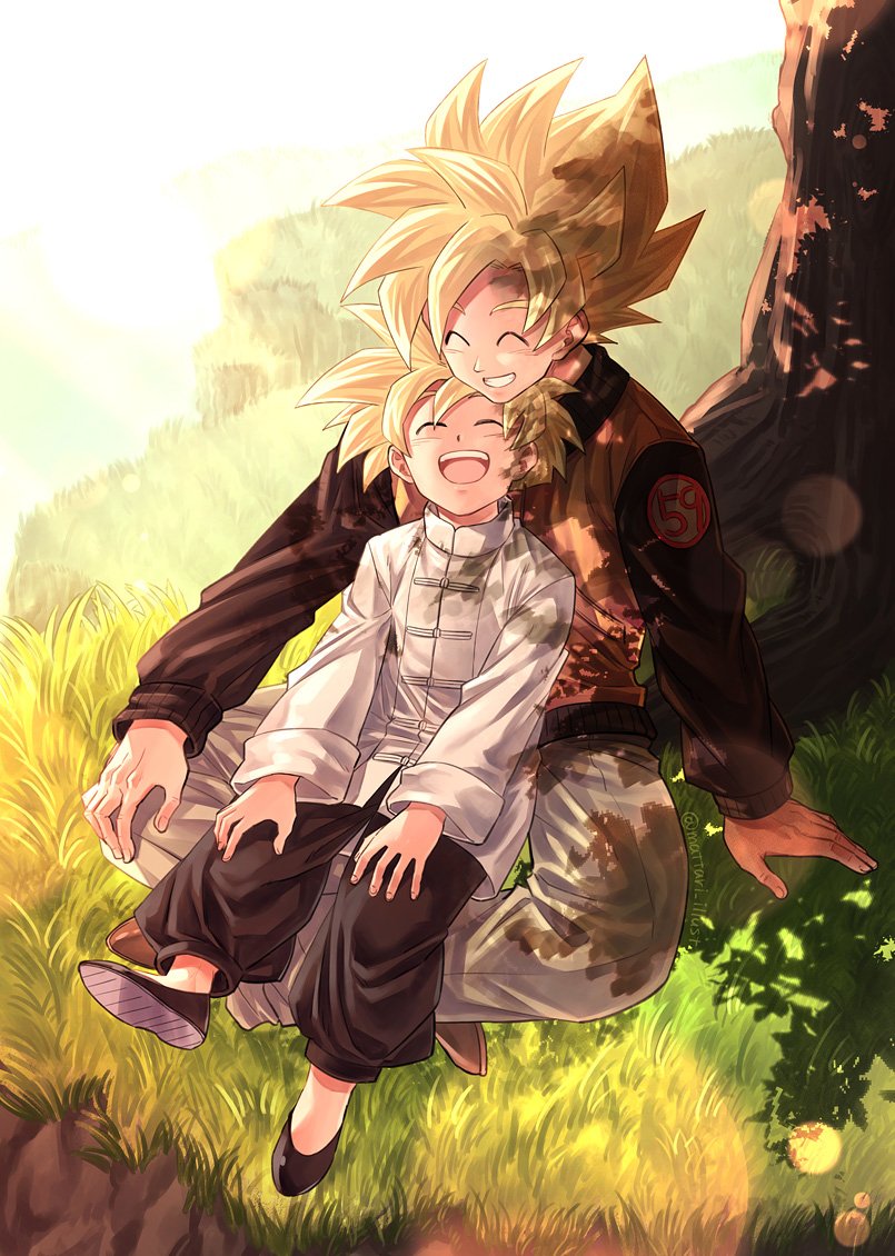 Download Smile Super Saiyan Goku Gohan (Dragon Ball) Anime Dragon Ball ...