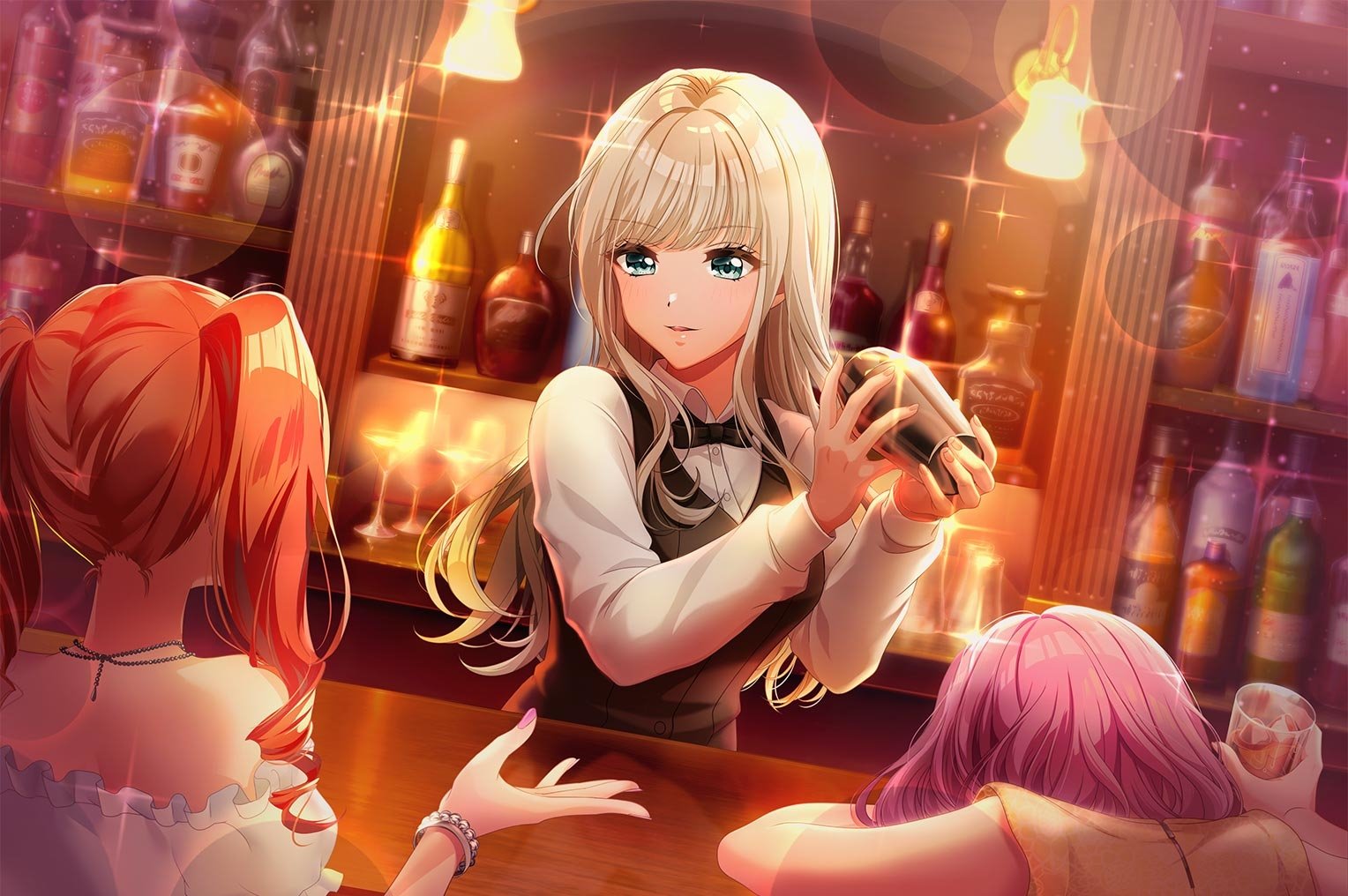 Download Dalia Matsuya Saori Hidaka Rika Seto Merm4id Video Game D4DJ Art