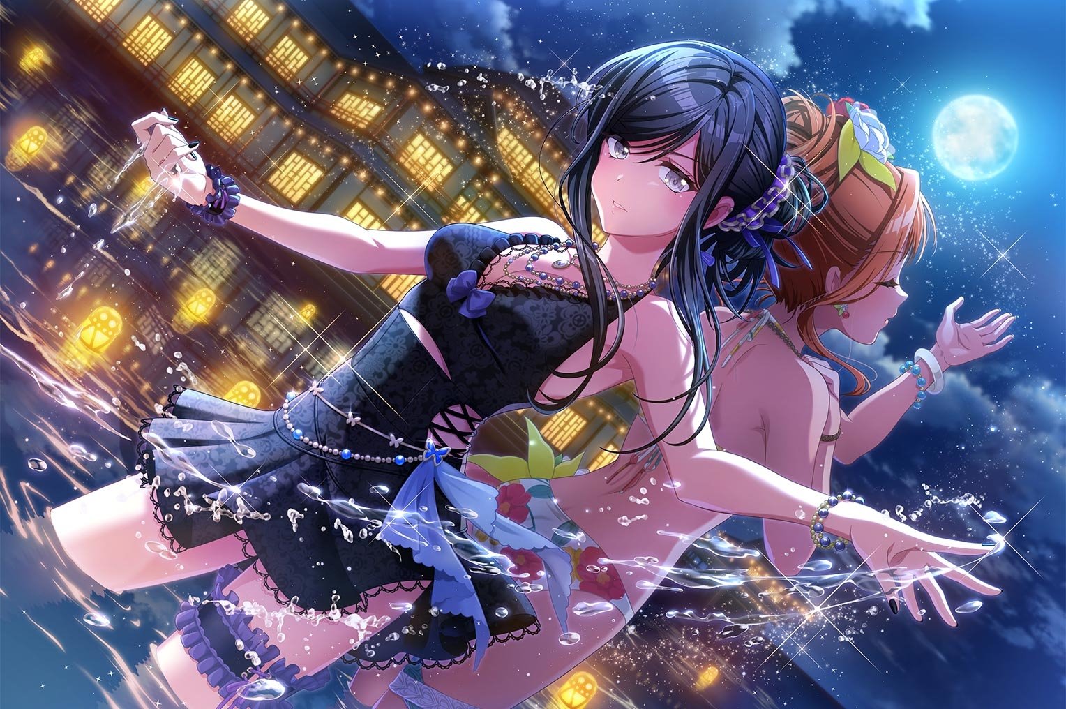 Download Tsubaki Aoyagi Rika Seto Video Game D4DJ Art