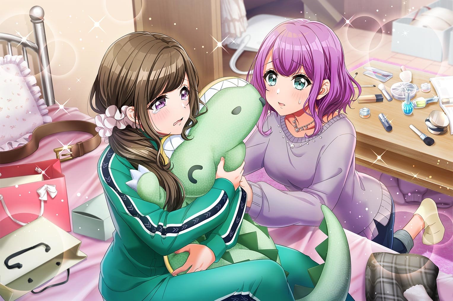 Download Marika Mizushima Saori Hidaka Video Game D4DJ Art