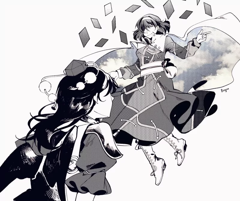 Download Megumu Iizunamaru Anime Touhou Art