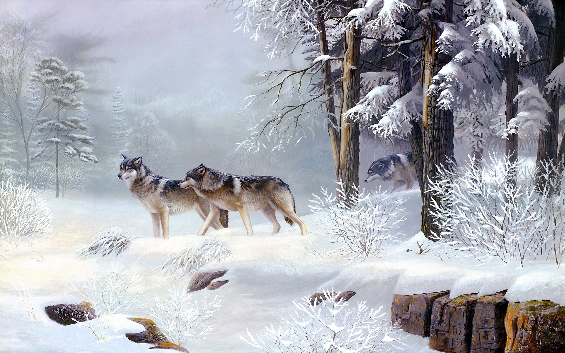 Wolf Art