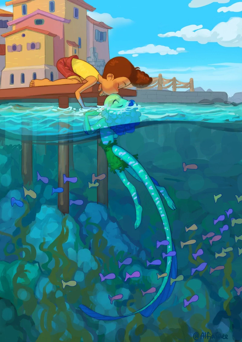 Download Giulia Marcovaldo Luca (Movie) Luca Paguro Movie Luca Image