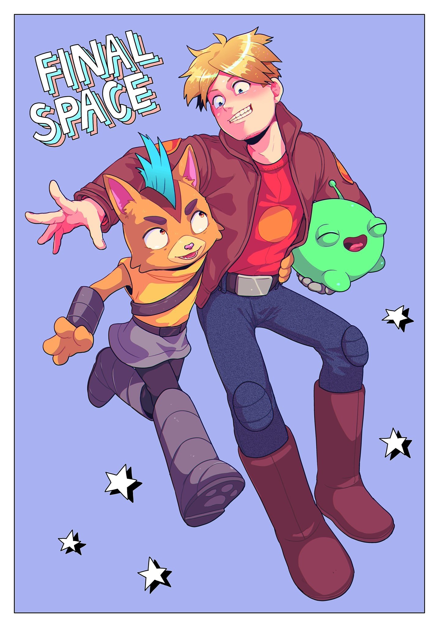 Final Space Art by re-dragonboysclub