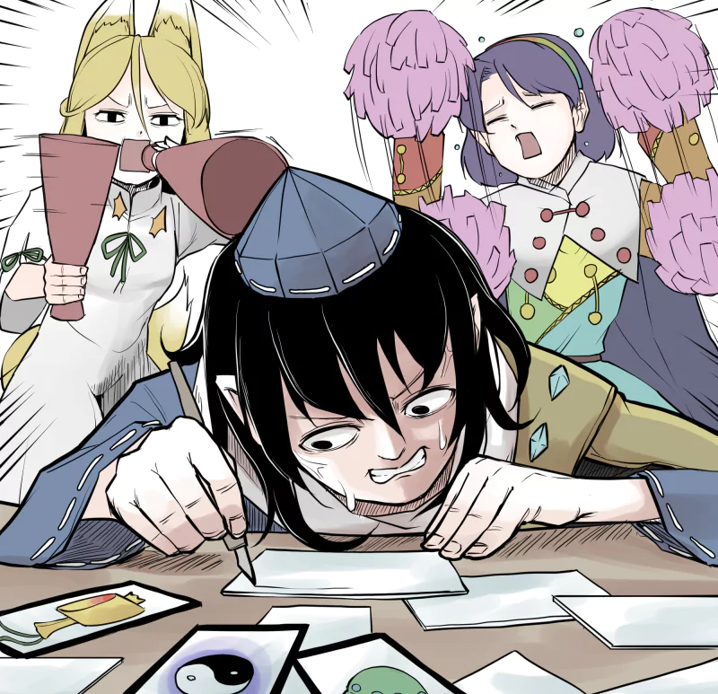 Download Megumu Iizunamaru Anime Touhou Art