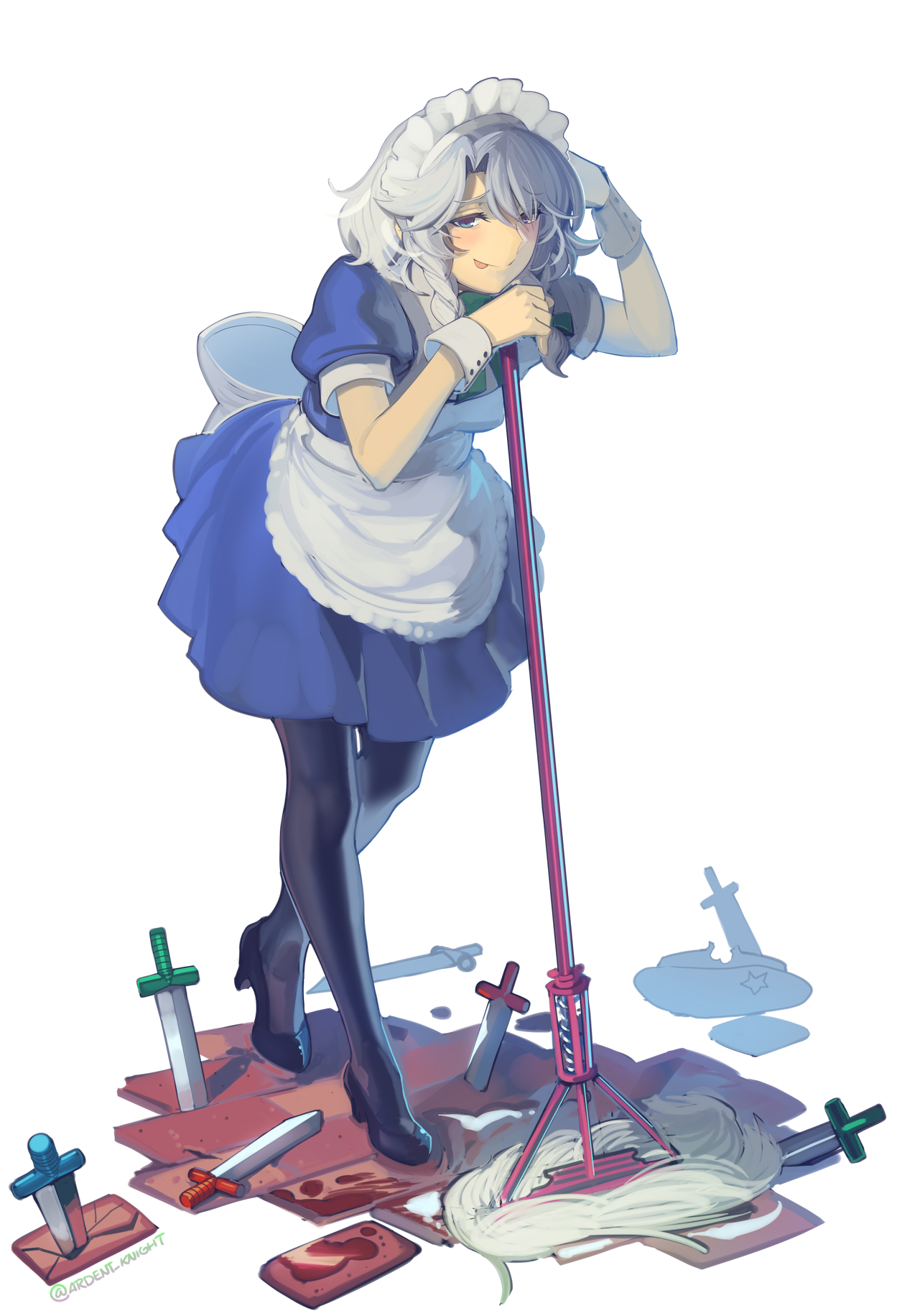 Download Sakuya Izayoi Anime Touhou Art