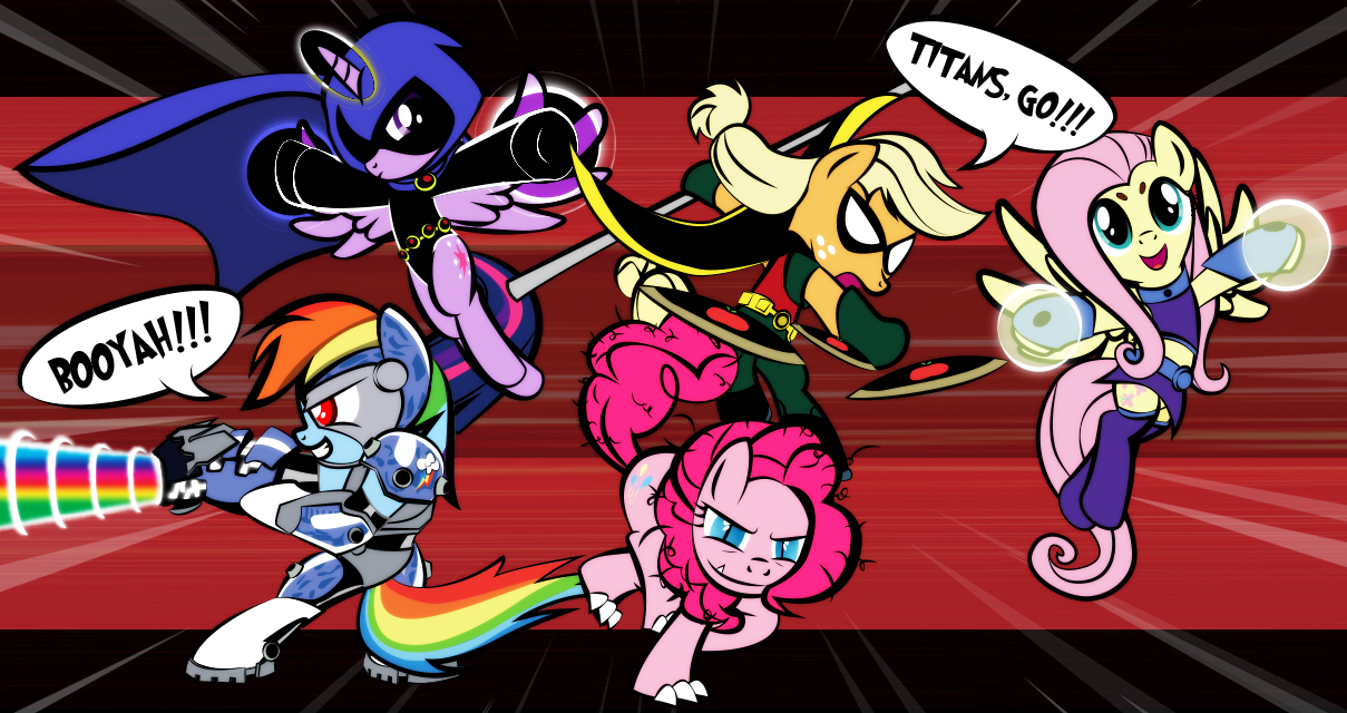 Download My Little Pony: Friendship Is Magic Teen Titans Beast Boy ...