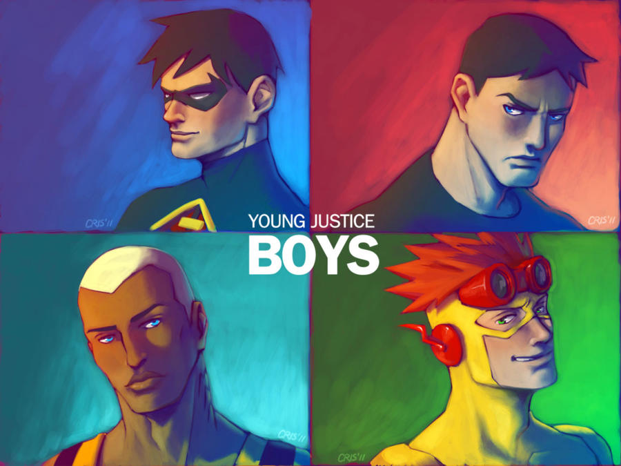 Young Justice Art by cris-art
