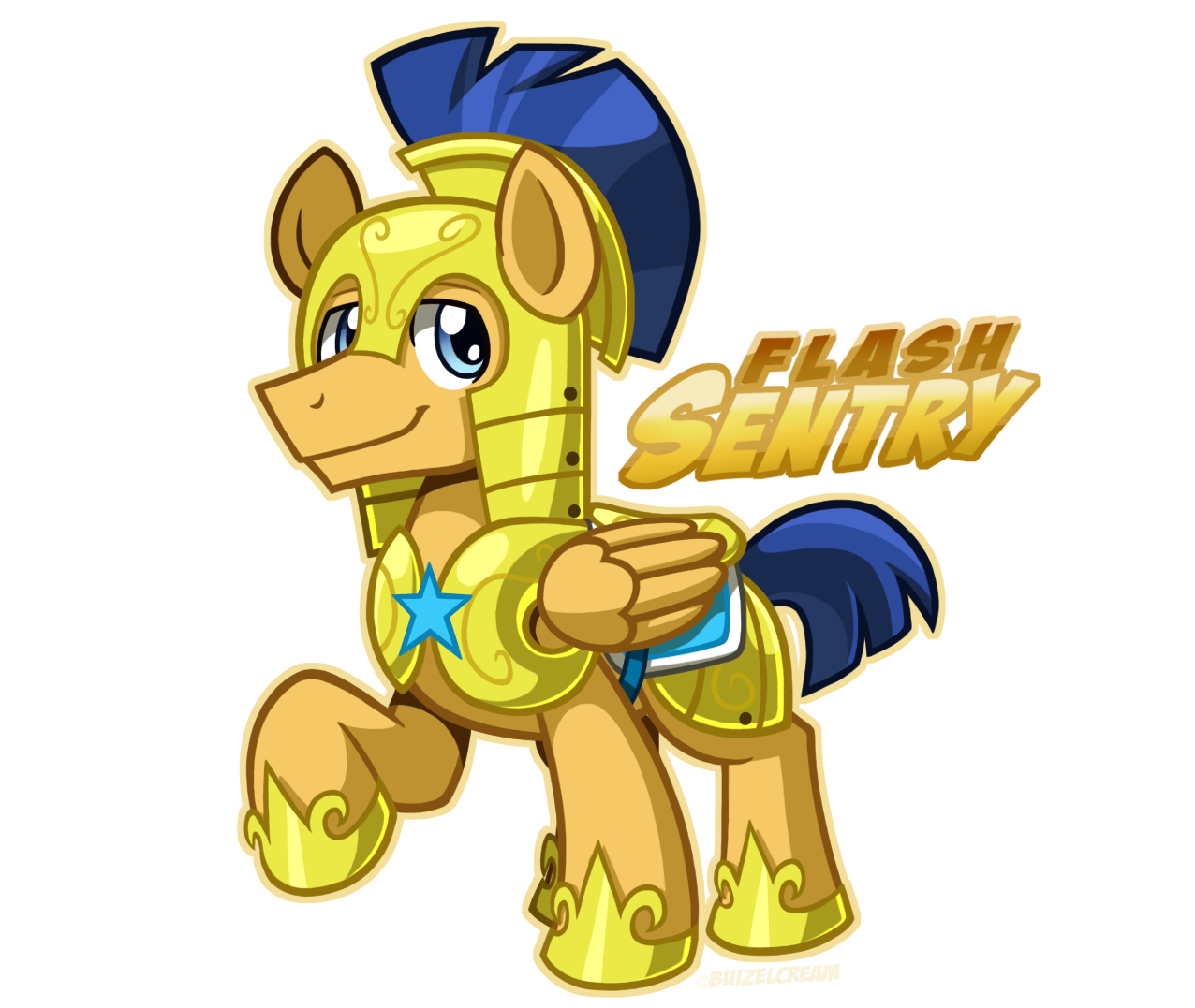 Download Flash Sentry TV Show My Little Pony: Friendship Is Magic Art