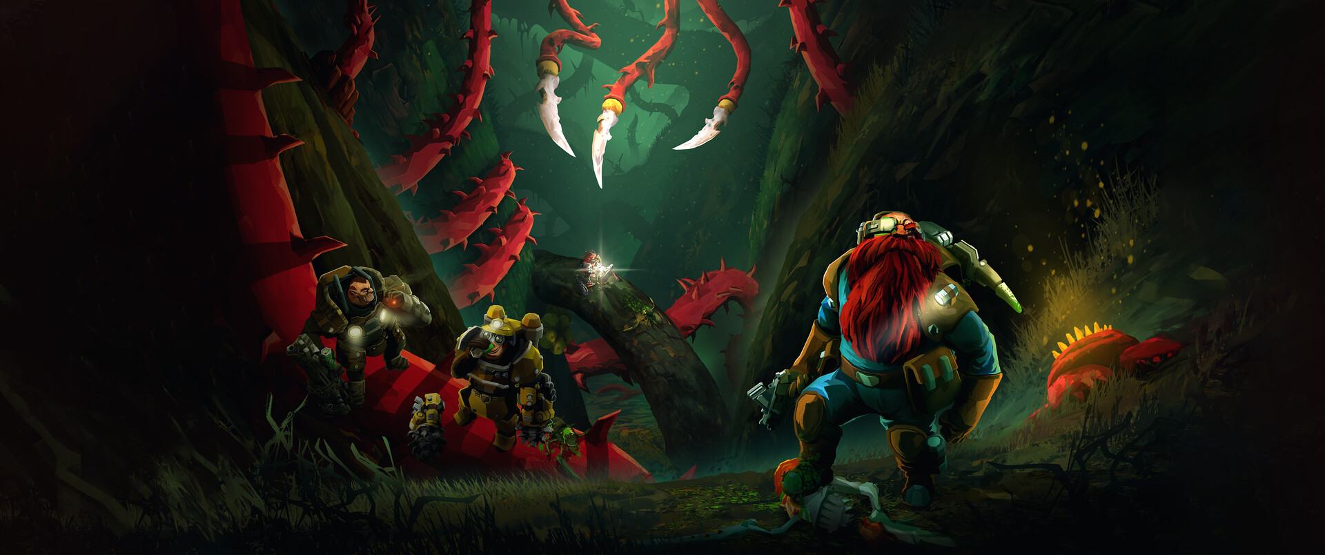 Download Video Game Deep Rock Galactic Fantasy Illustration Monster Art