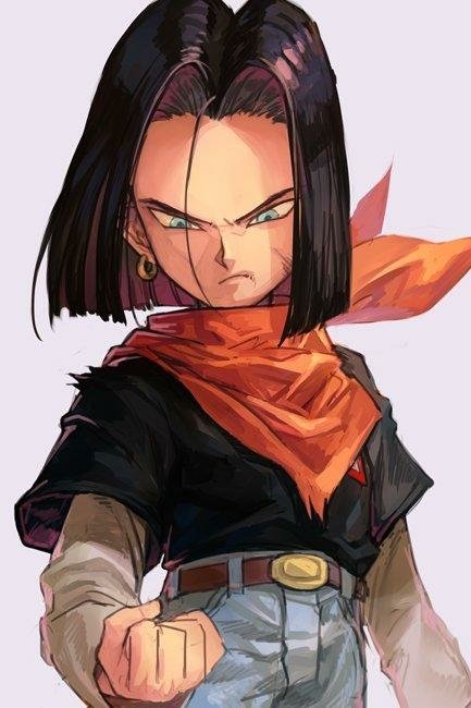 Download Android 17 (Dragon Ball) Anime Dragon Ball Z Art