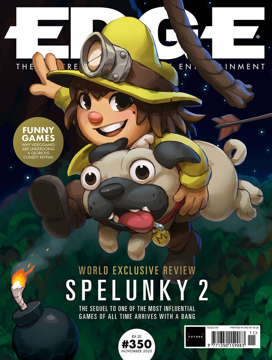 Spelunky 2 EDGE Covers Art