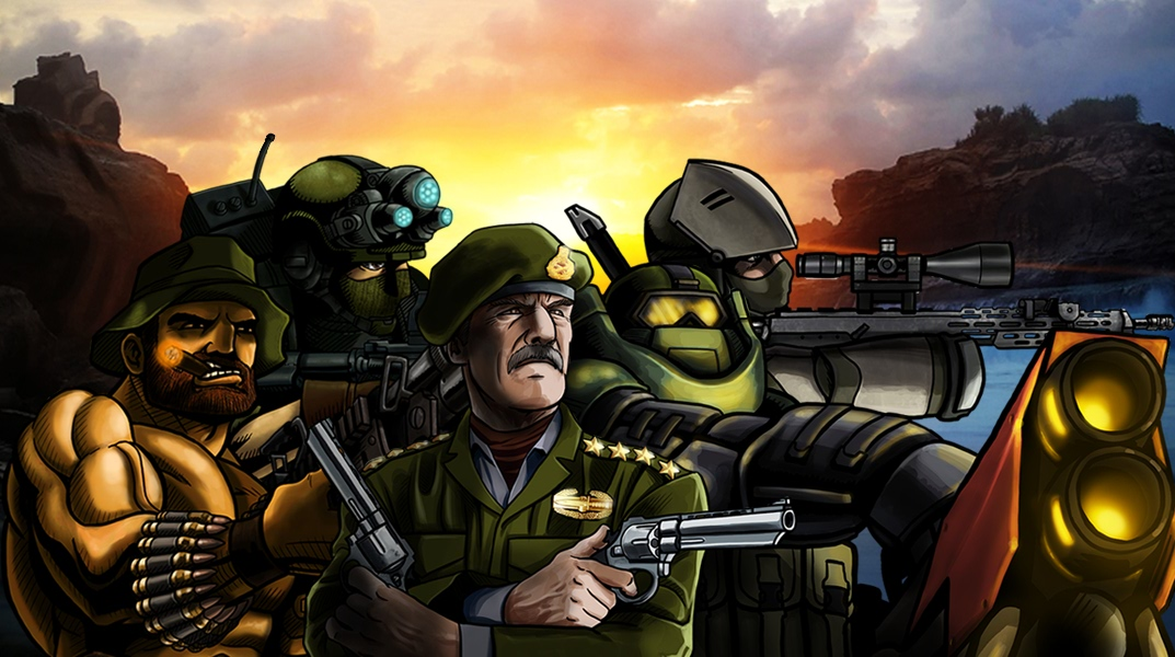 Download Video Game Strike Force Heroes Art
