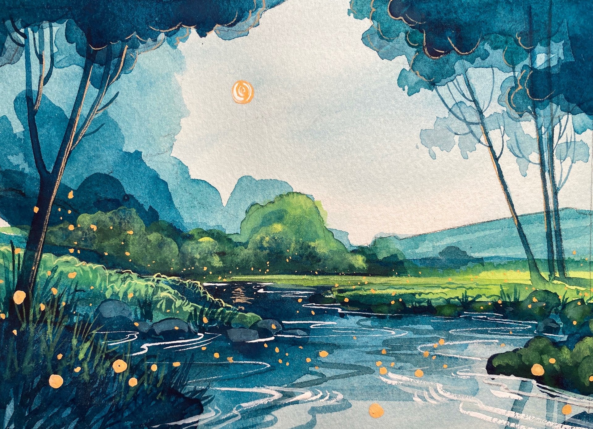 Evening in June by bunkerbash