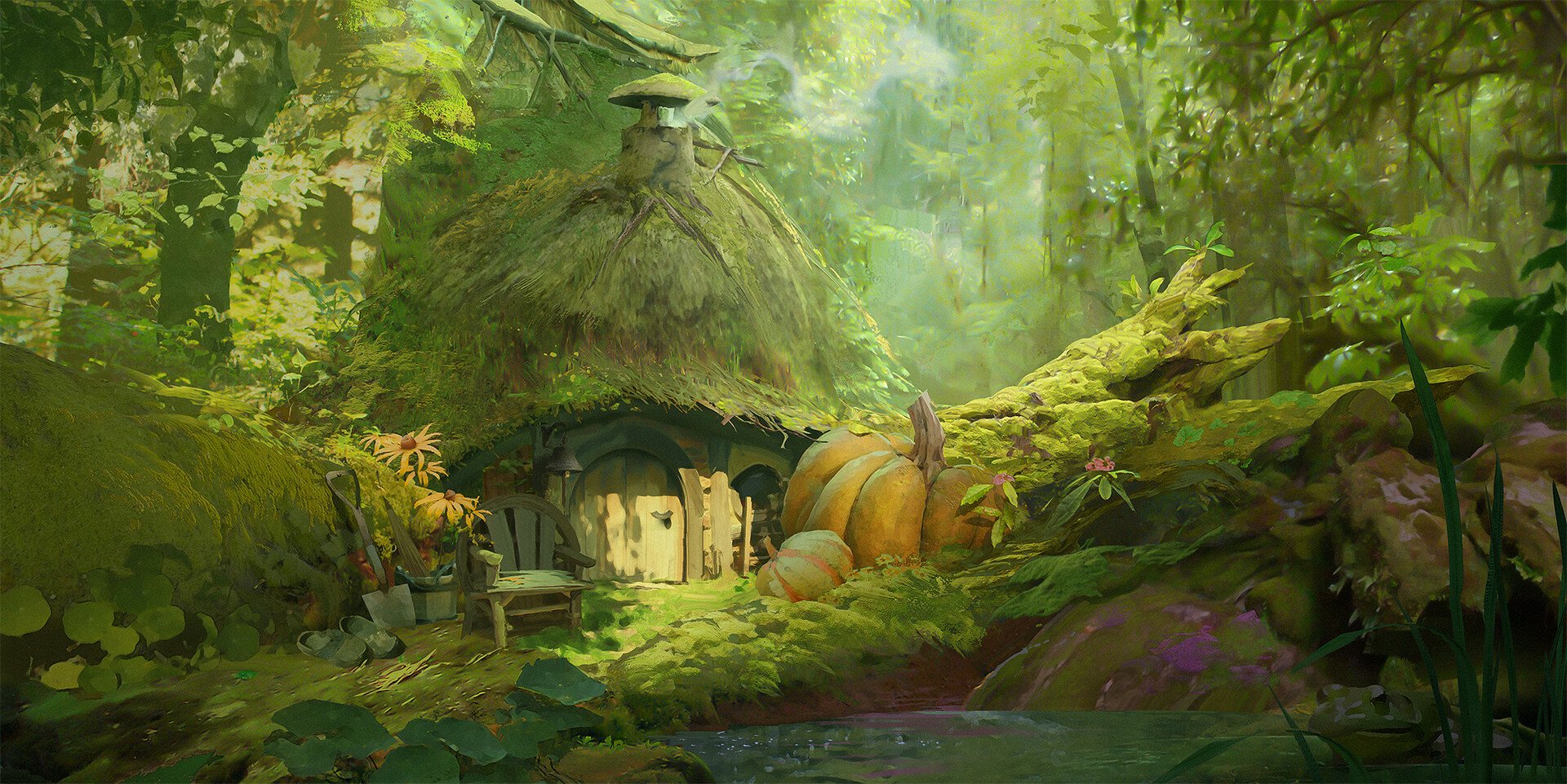 Download Fantasy Hut Art