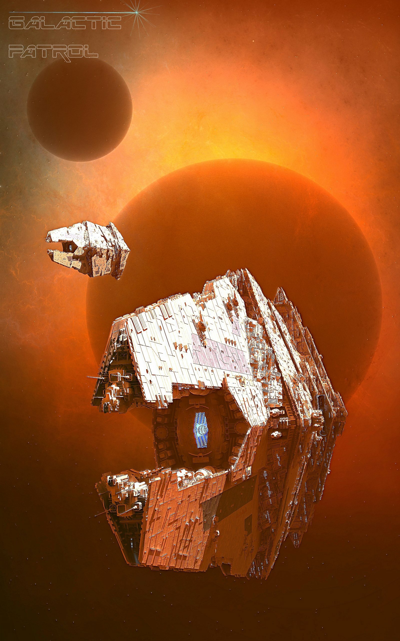 Download Sci Fi Spaceship Art