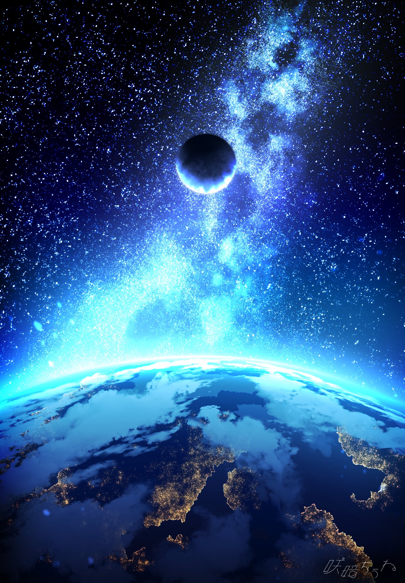 Download Anime Space Art