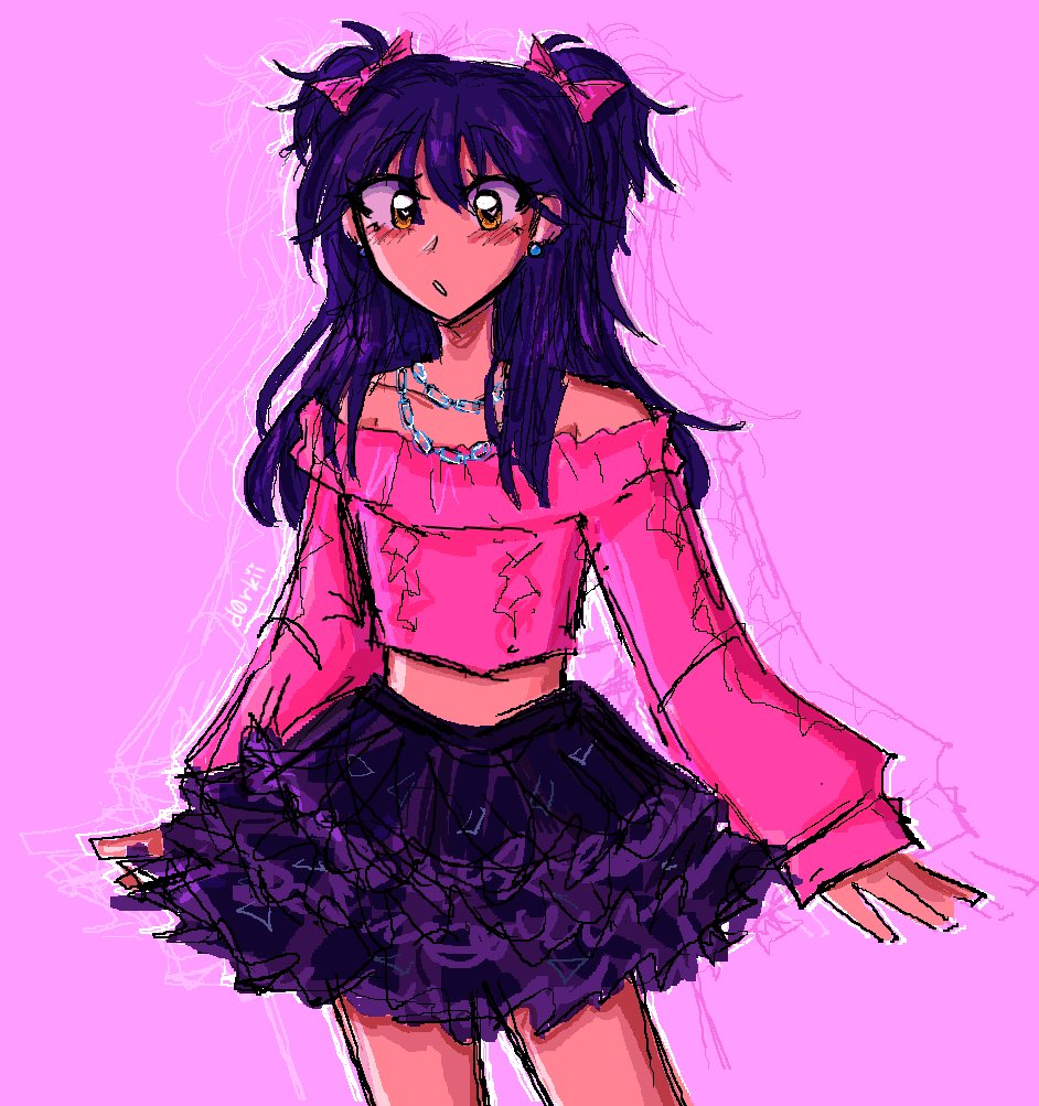 Download Pink Bitch Club Minako (PBC) Anime Girl Anime Girl Art