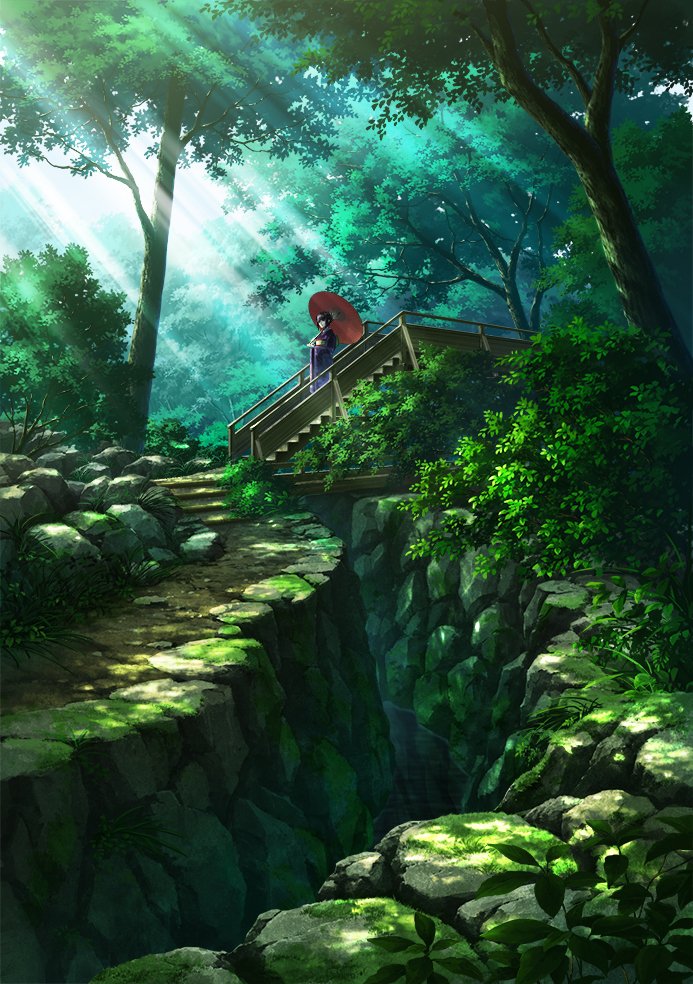 Download Anime Path Art