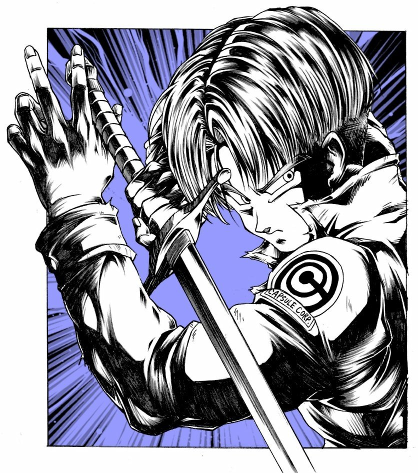 Download Trunks (Dragon Ball) Anime Dragon Ball Z Art