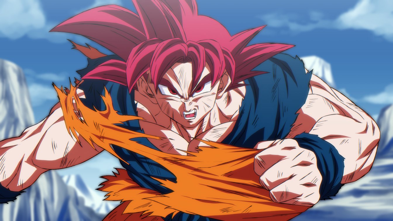 Download Goku Anime Dragon Ball Super: Broly Art