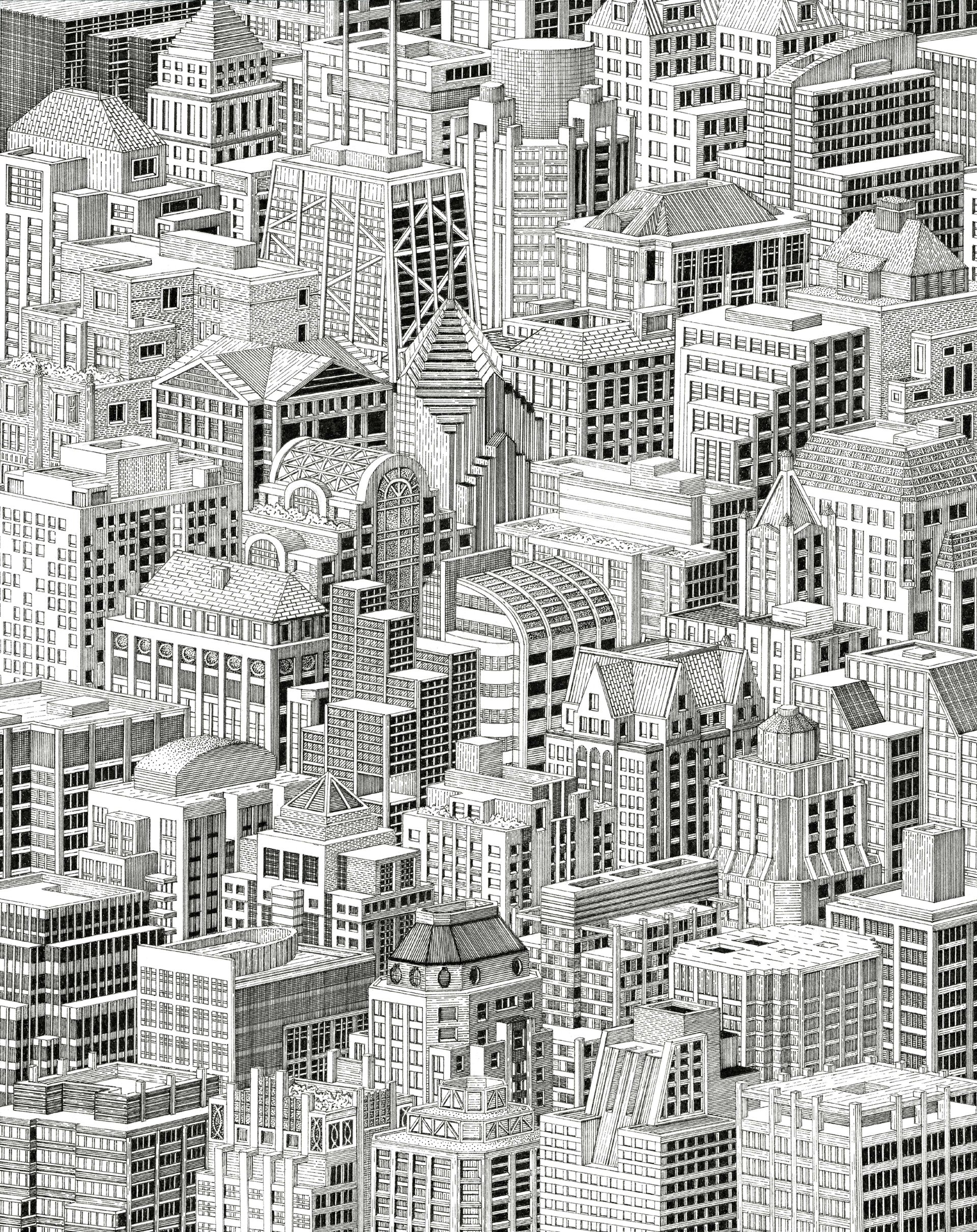 Download Man Made City Art