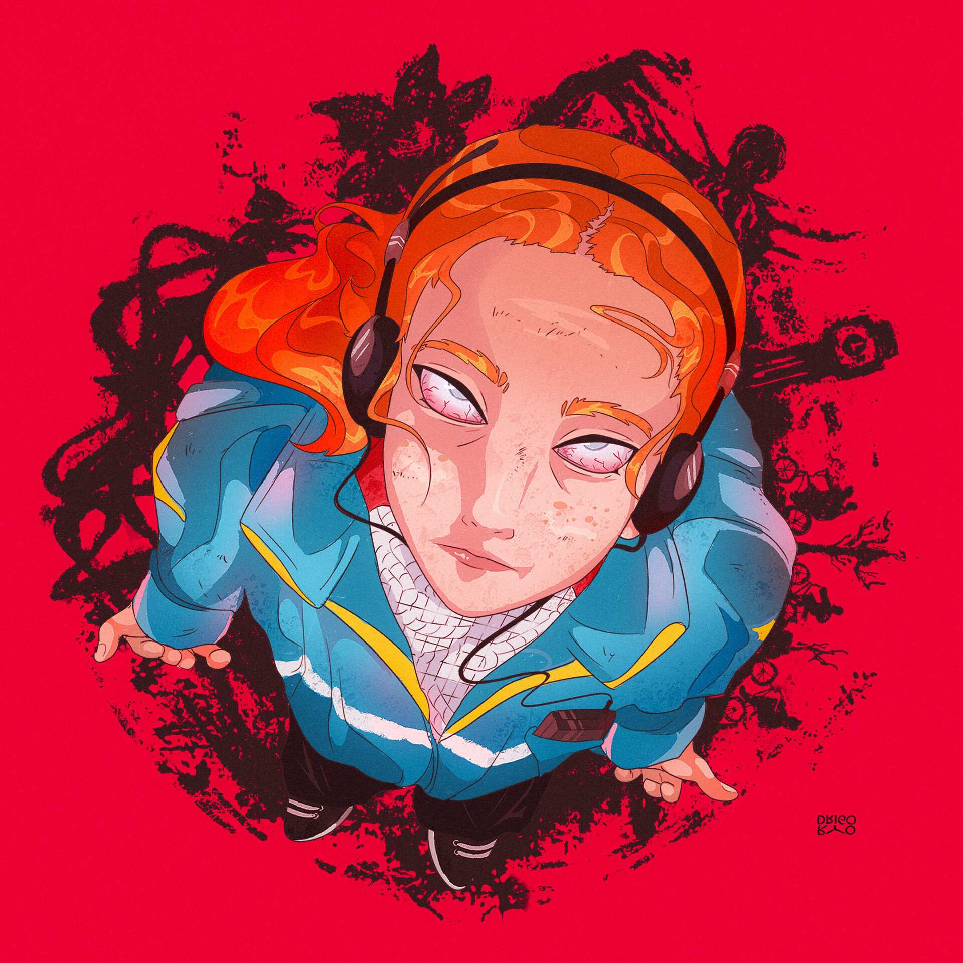 Download Max Mayfield TV Show Stranger Things Art