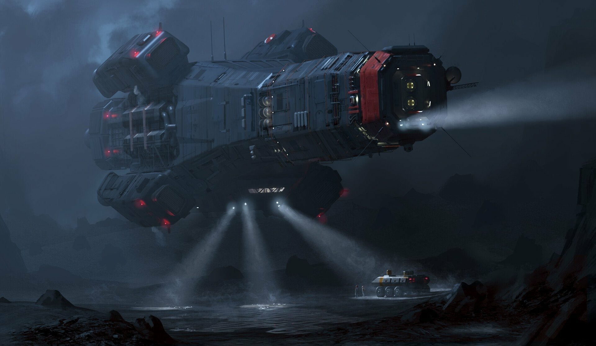 Download Sci Fi Spaceship Art