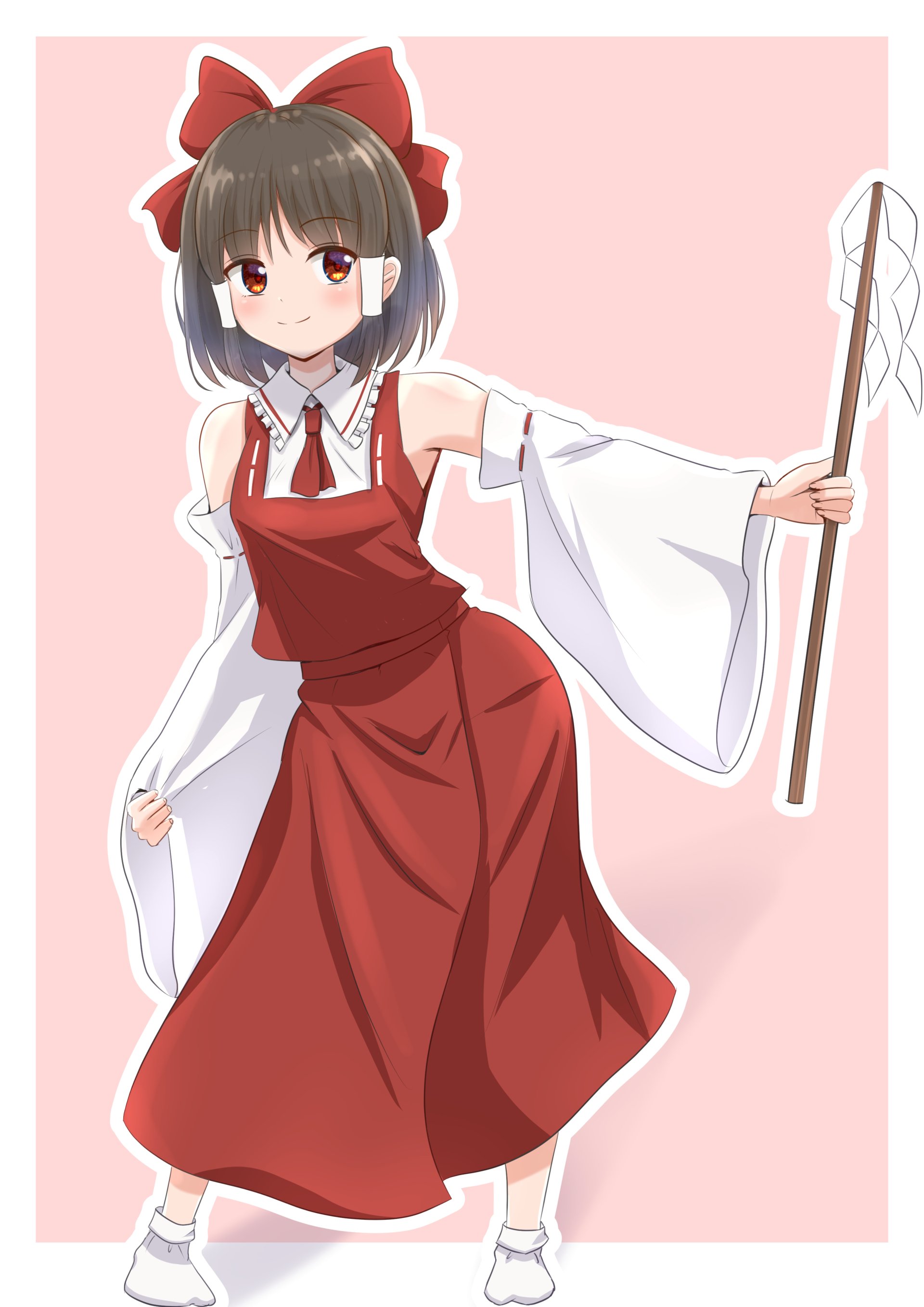 Download Reimu Hakurei Anime Touhou Art