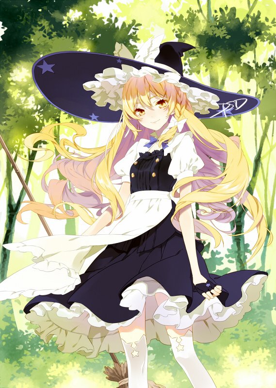 Download Marisa Kirisame Anime Touhou Art