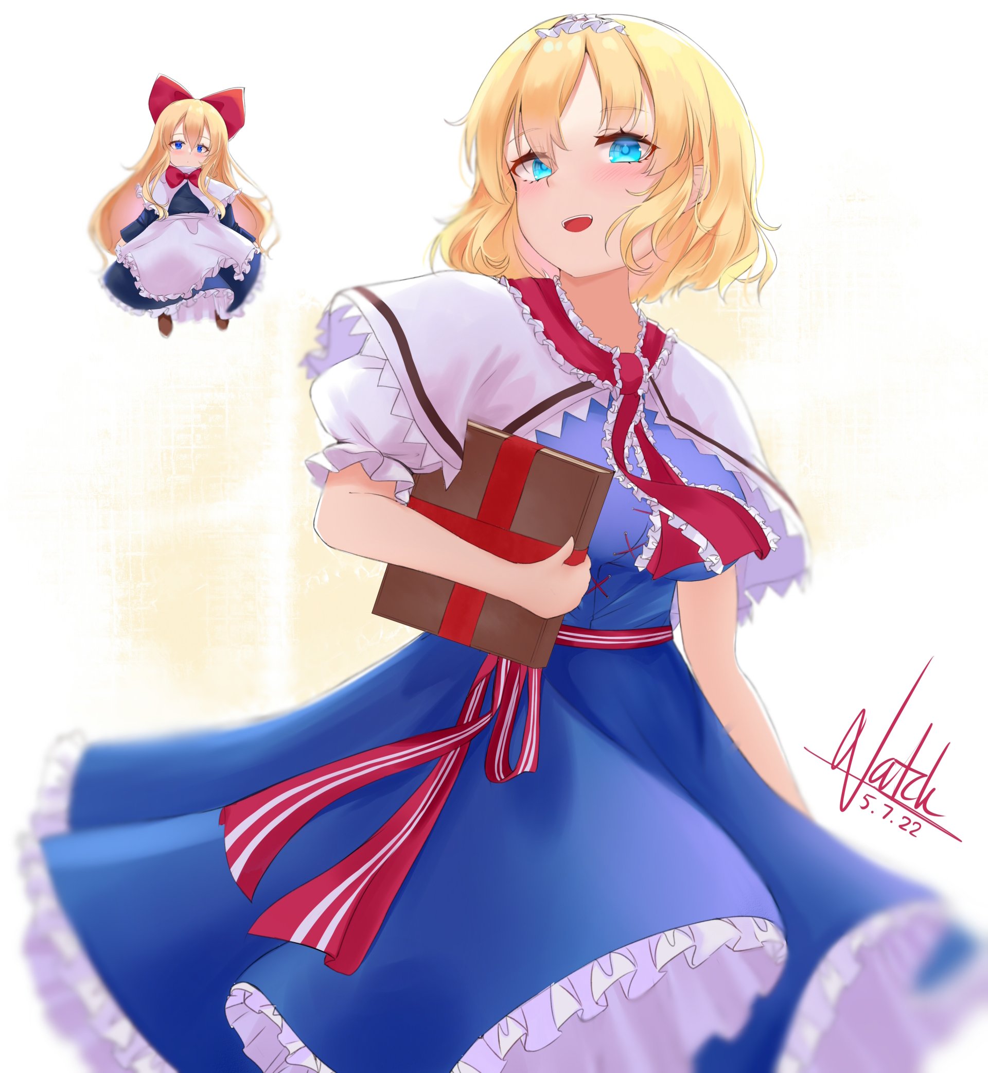 Download Shanghai Doll Alice Margatroid Anime Touhou Art