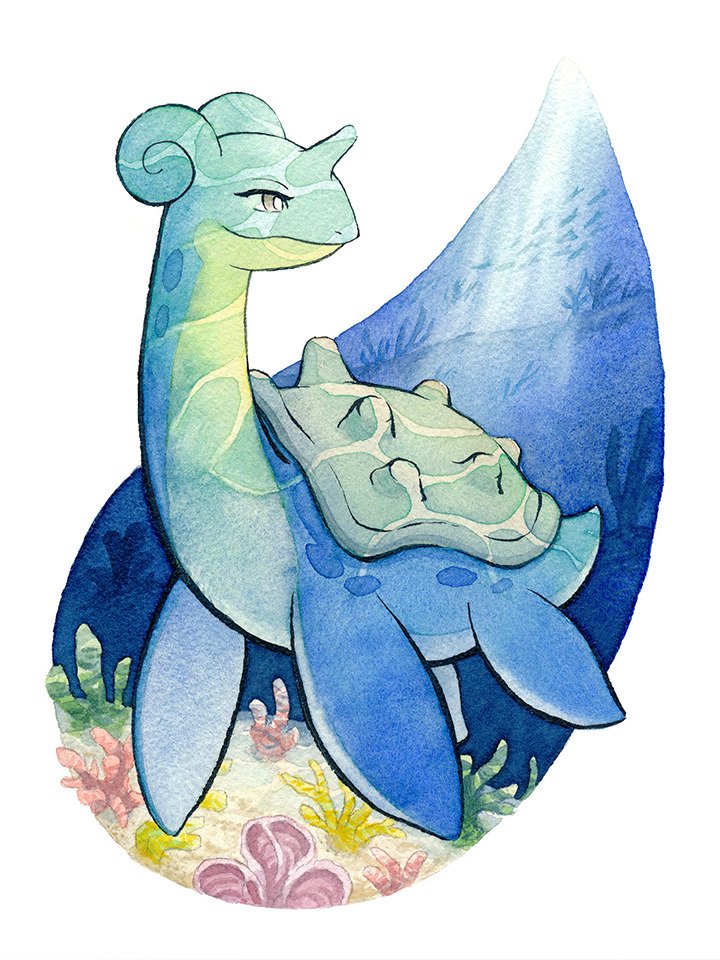 Download Lapras (Pokémon) Video Game Pokemon Art
