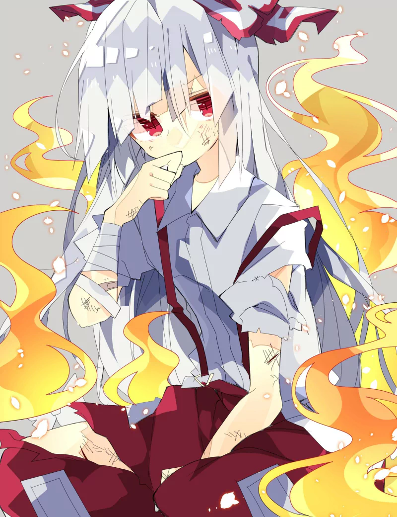 Fujiwara No Mokou - Desktop Wallpapers, Phone Wallpaper, PFP, Gifs, and ...