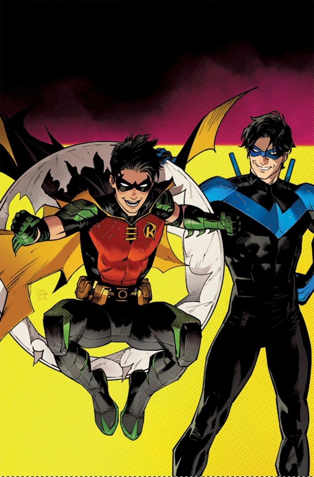 Download Dick Grayson Nightwing Robin (DC Comics) Tim Drake Comic Art