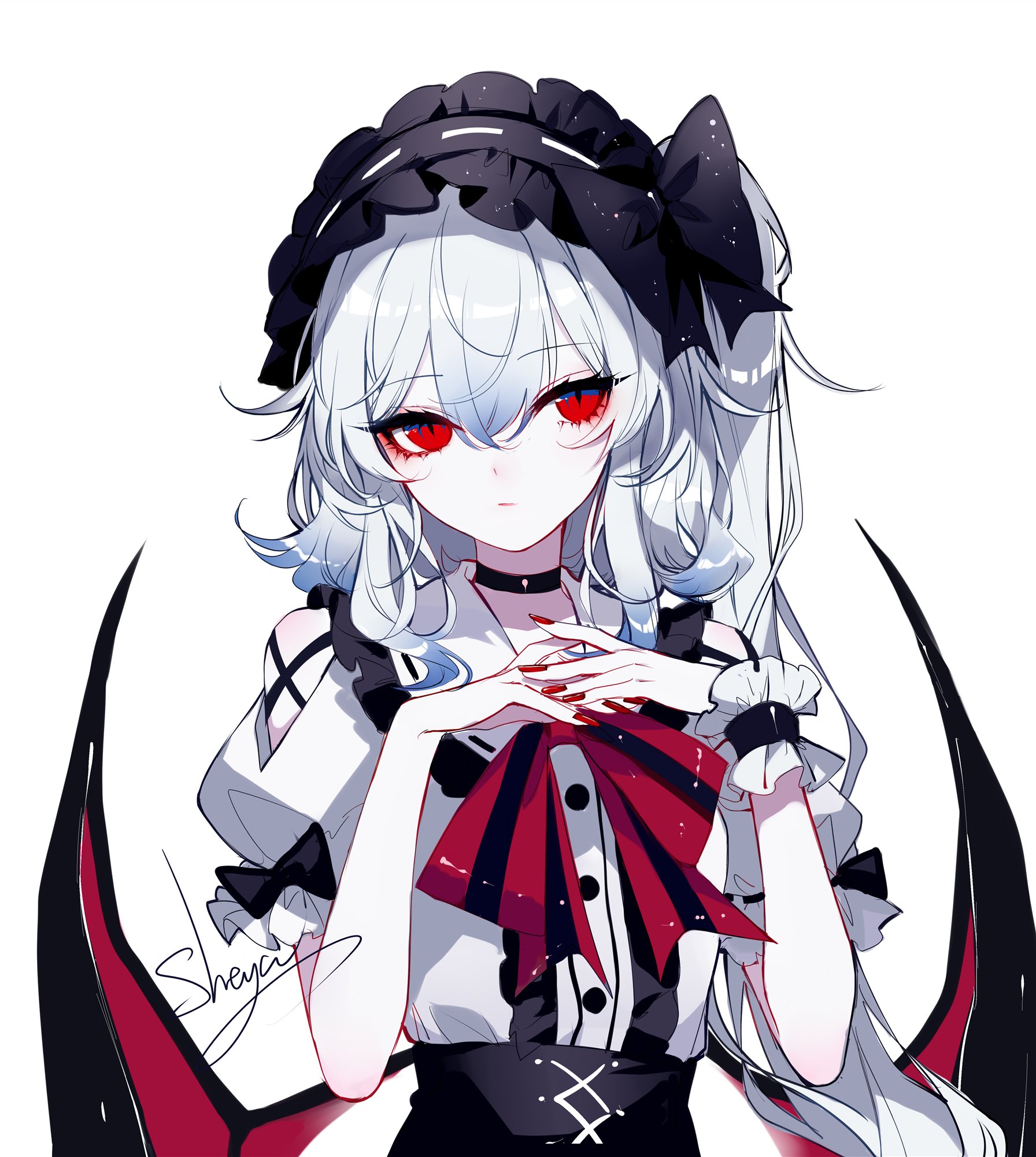 Download Red Eyes Anime Girl Anime Girl Art