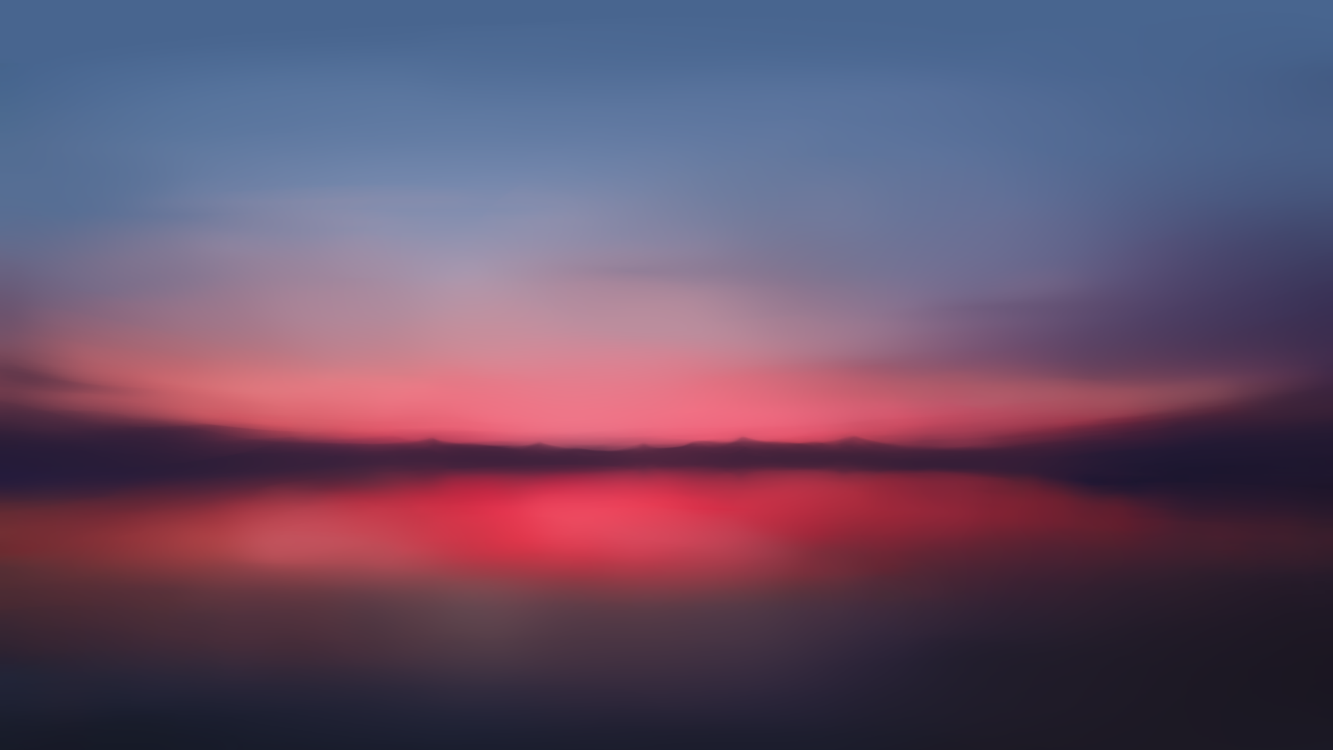 Colorful red sunset on the lake in the mountains 5K wallpaper by dpcdpc11