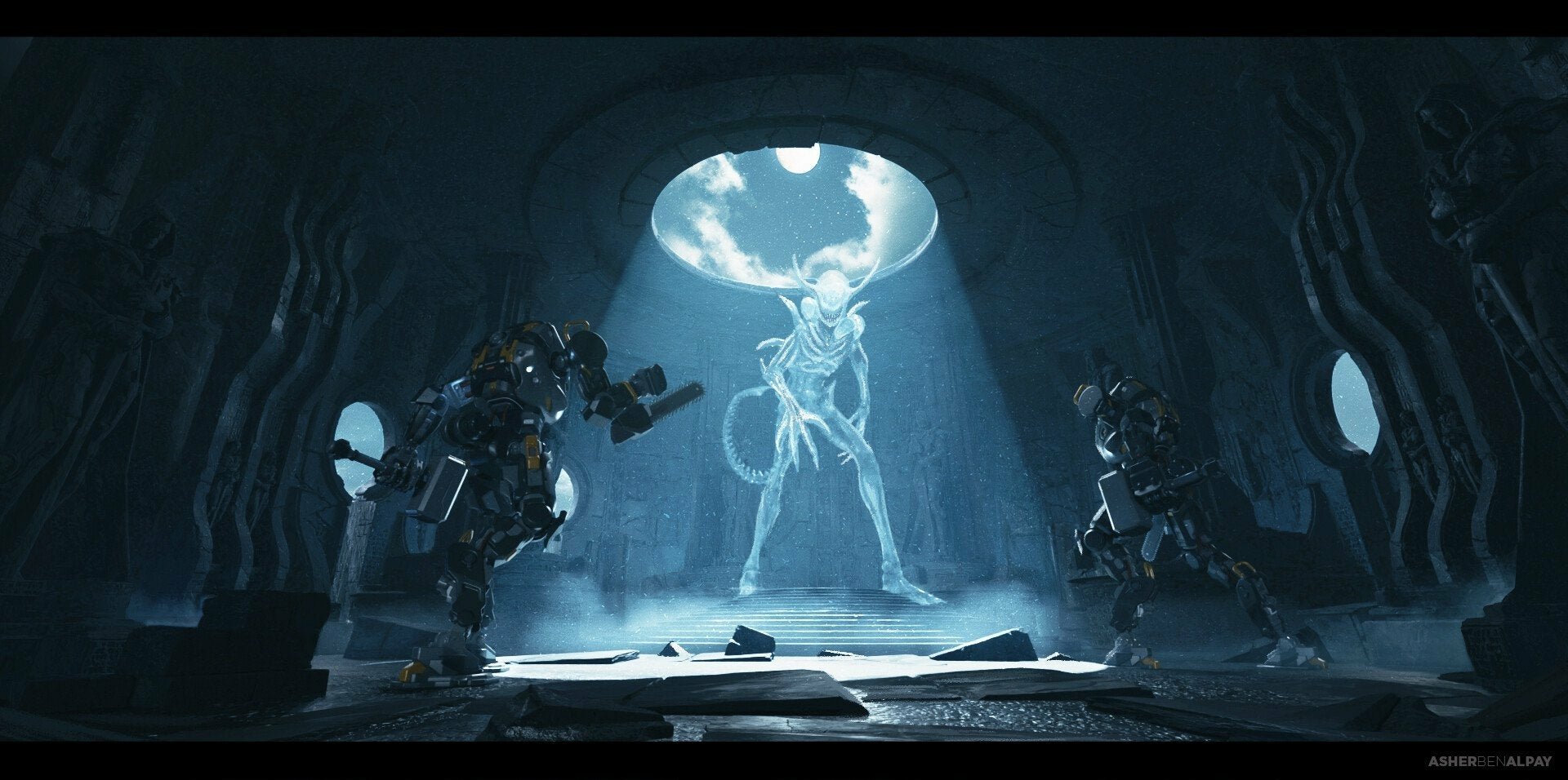 Download Sci Fi Battle Art