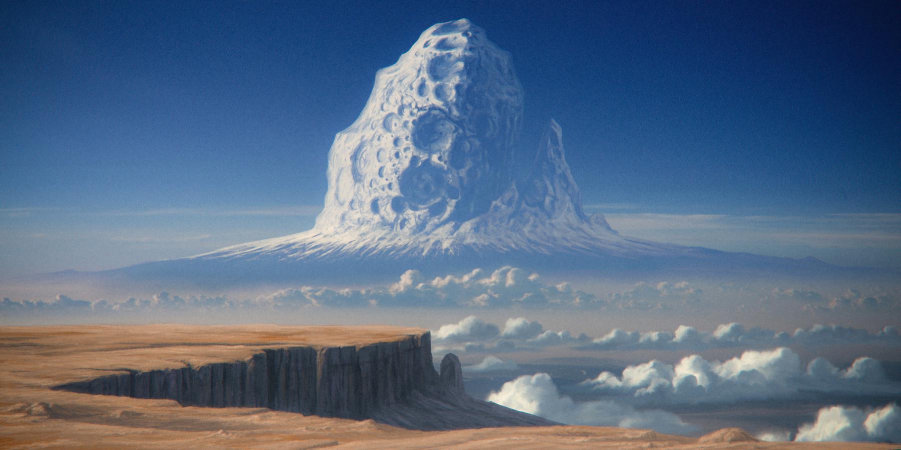 Asteroid mountain by Justinas Vitkus