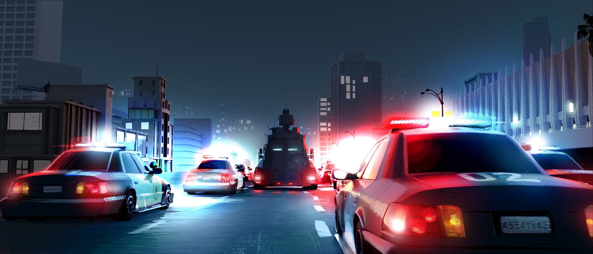 The Bad Guys Art by Chelsea Blecha