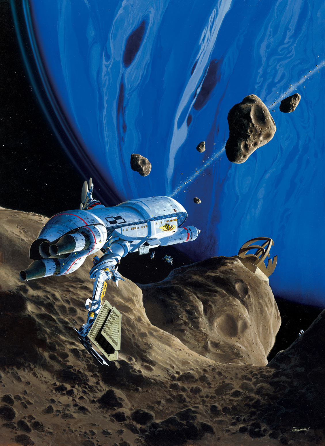 Download Sci Fi Spaceship Art