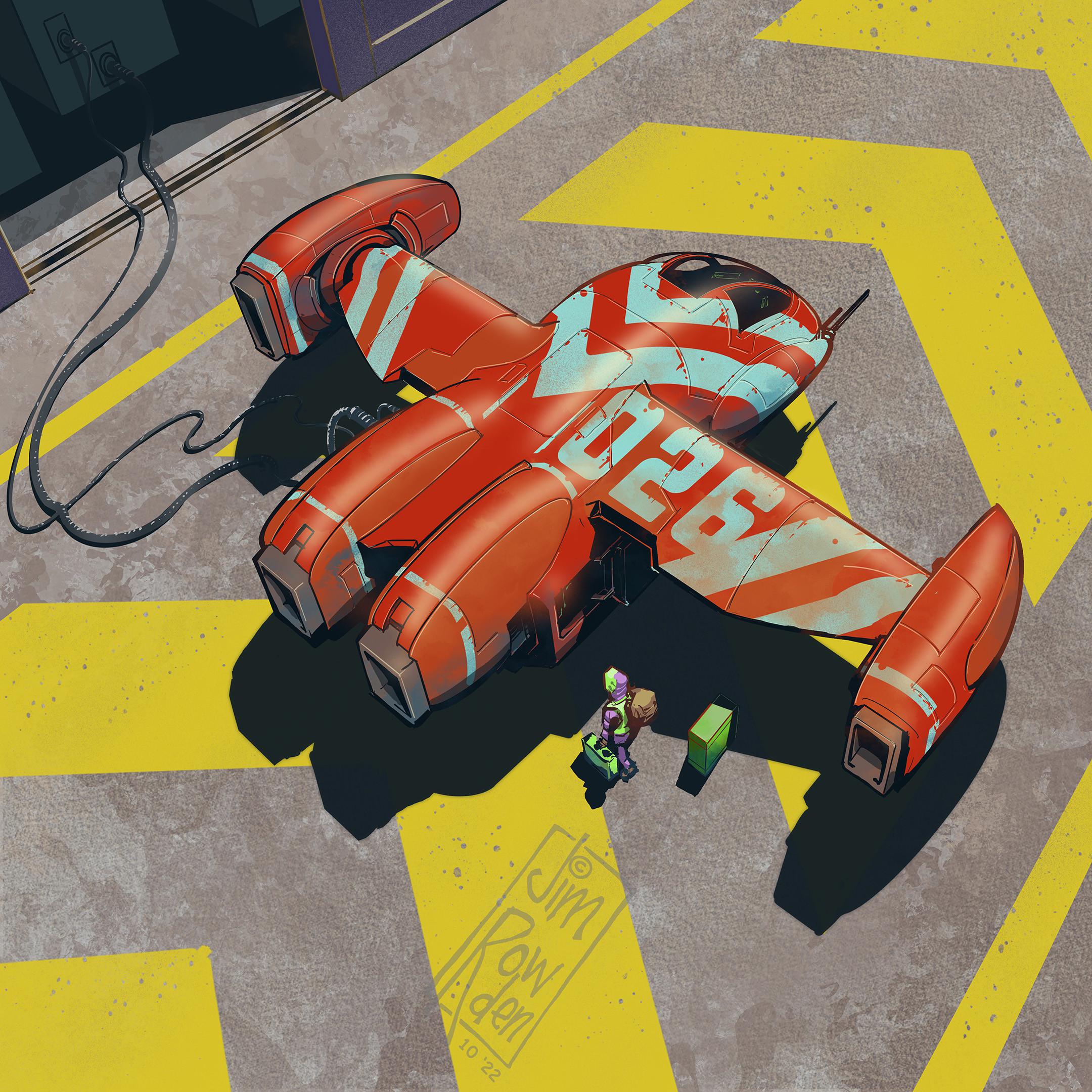 Download Sci Fi Spaceship Art