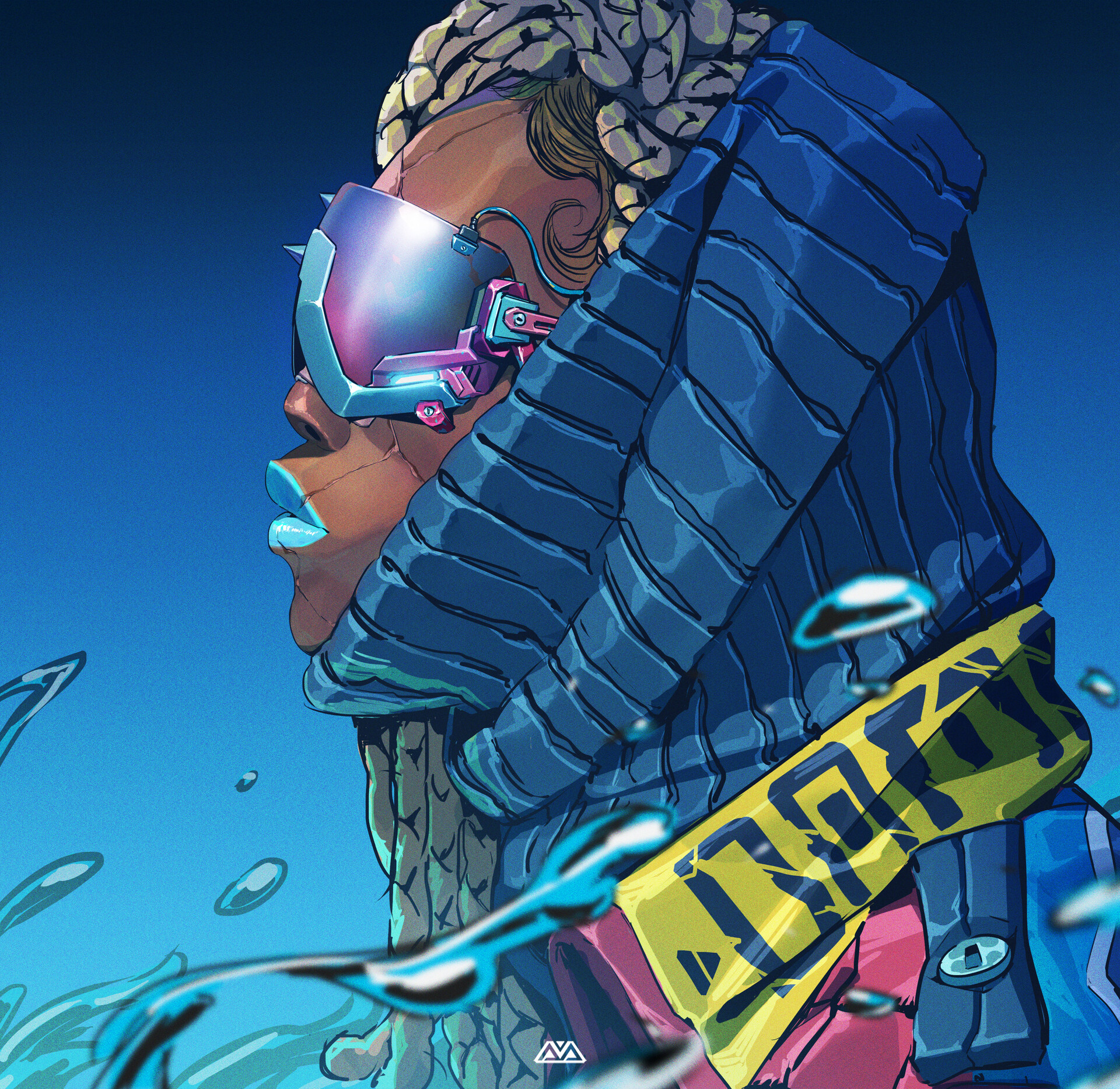 ILLUSTRATION 001 by Alfred Achiampong