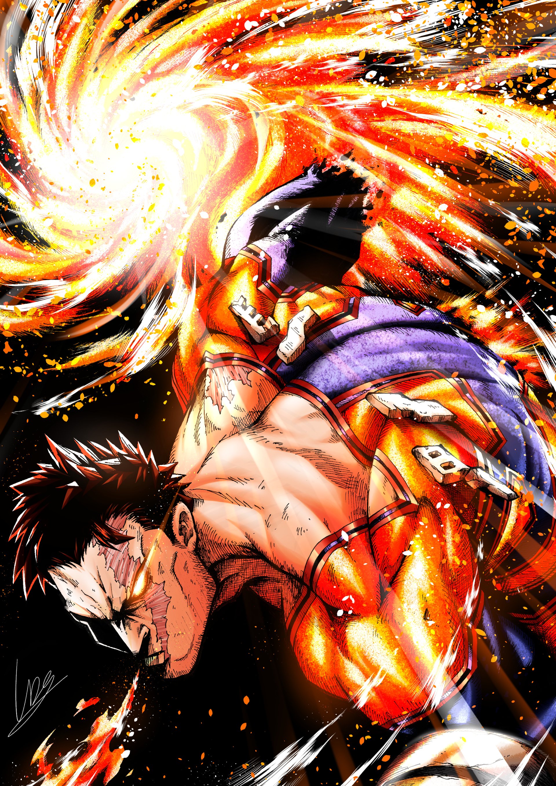 Download Endeavor (Boku No Hero Academia) Anime My Hero Academia Art