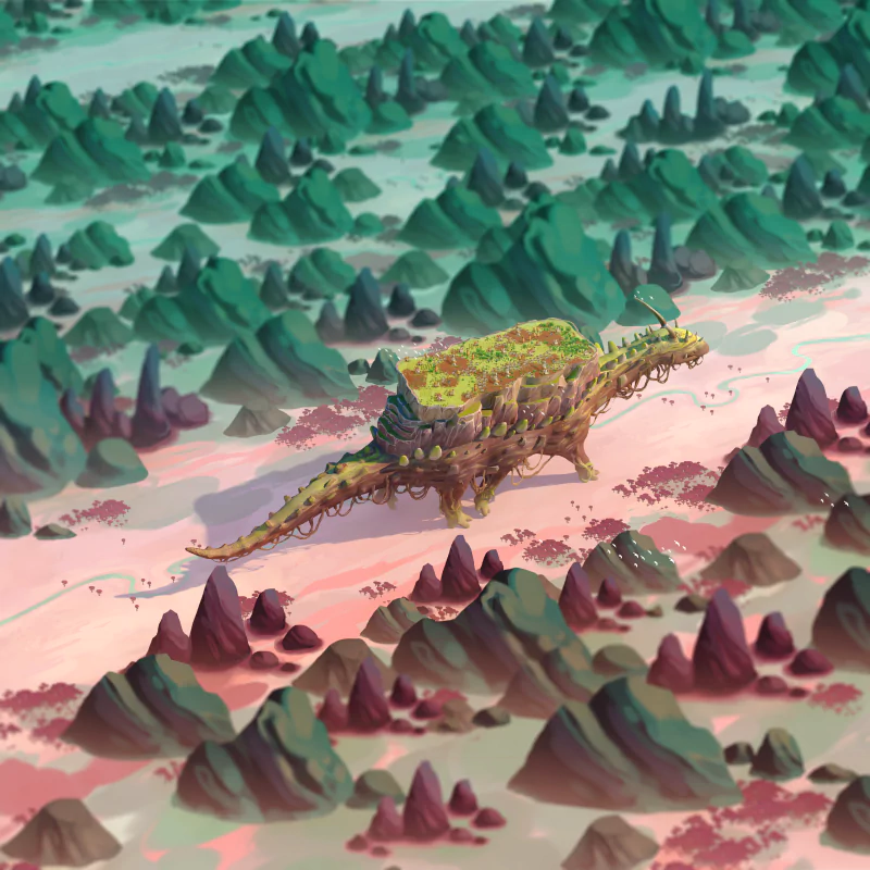 The Wandering Village - Desktop Wallpapers, Phone Wallpaper, PFP, Gifs ...