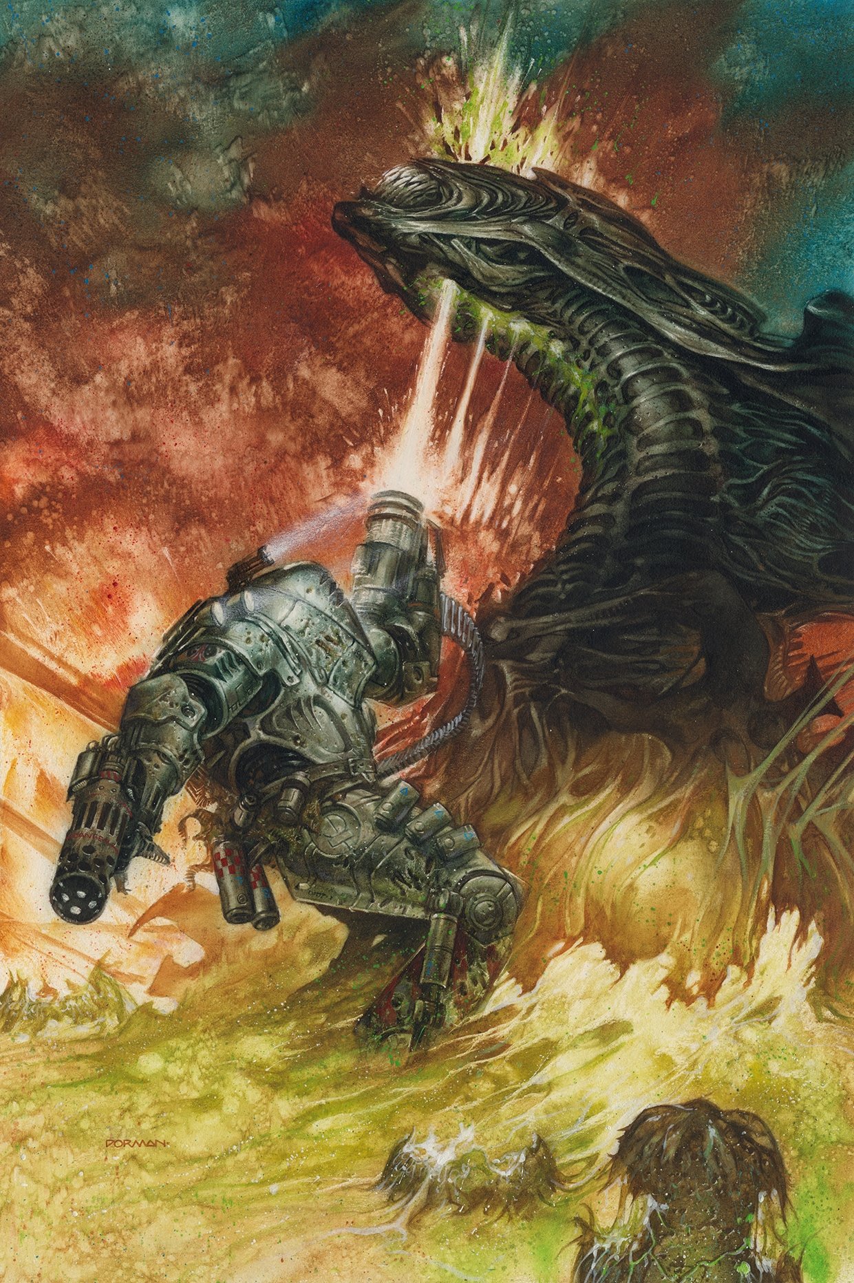 Sci Fi Alien Art by Dave Dorman