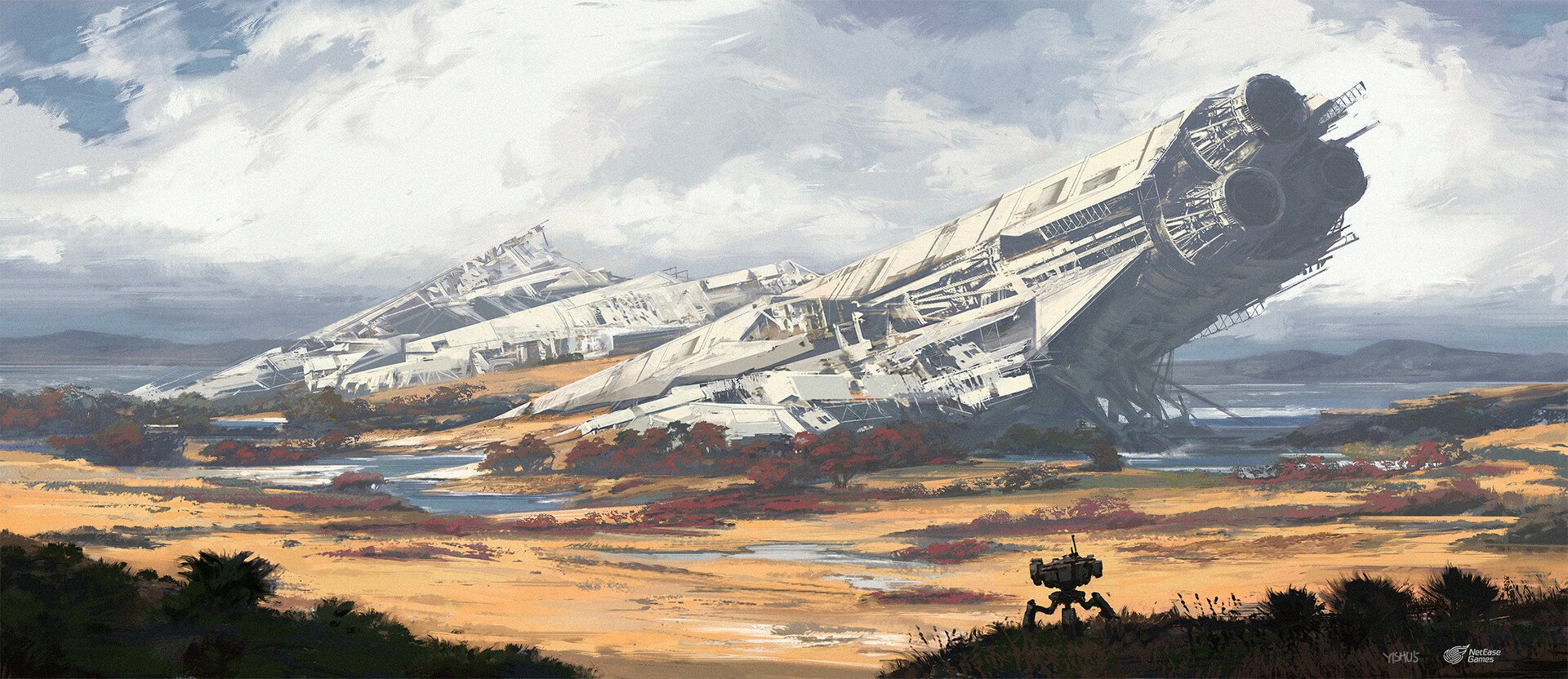 Futuristic Landscape - Desktop Wallpapers, Phone Wallpaper, PFP, Gifs ...