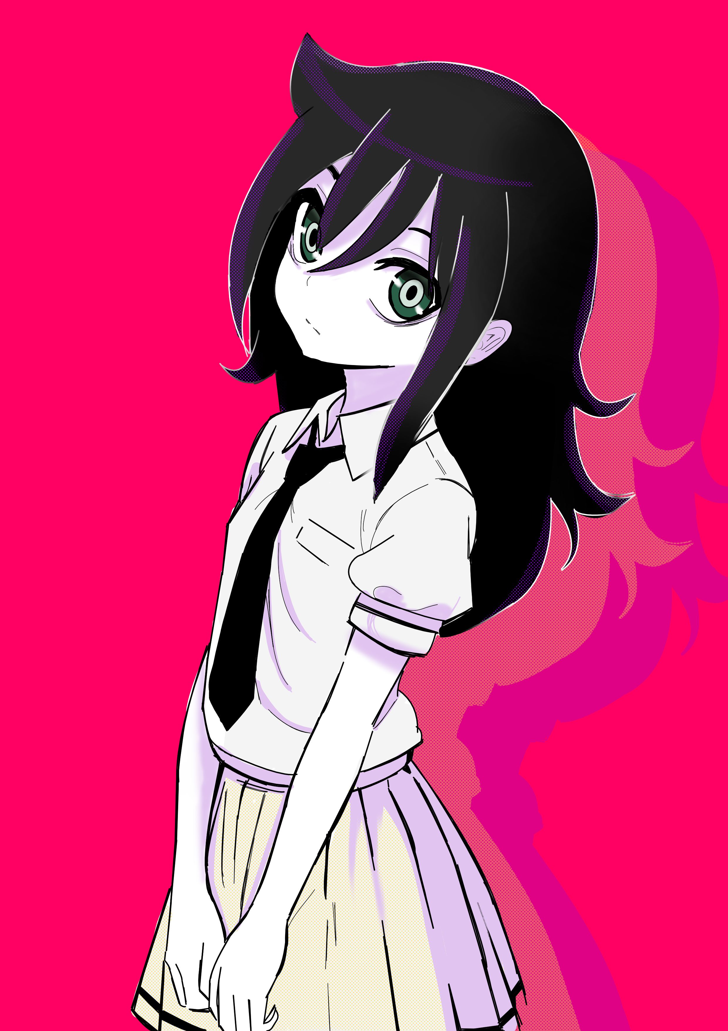 Watamote Tomoko Fanart